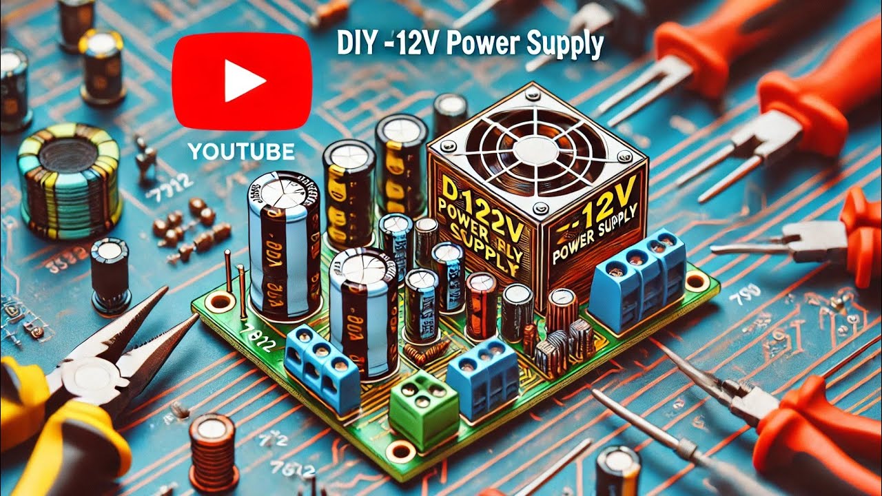 DIY Power Supply for Amplifiers | Easy ±12V Power Supply Build - YouTube