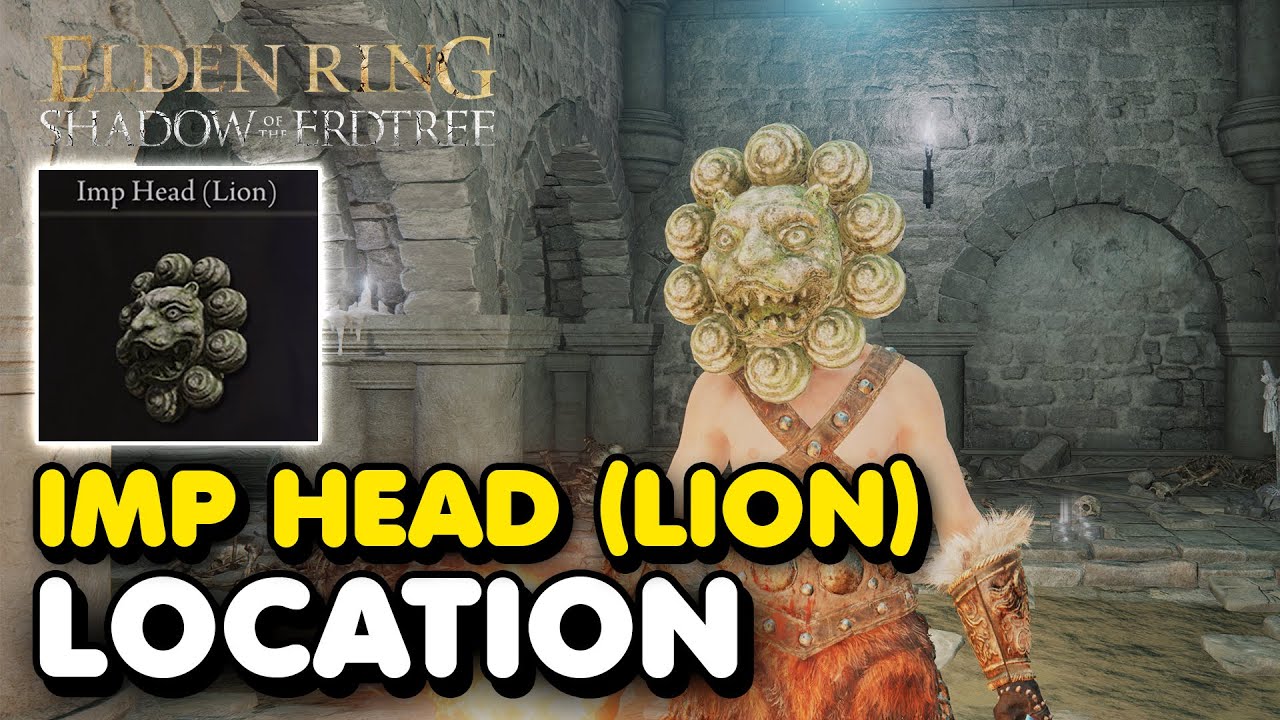 Elden Ring DLC - Imp Head (Lion) Location (Shadow of The Erdtree Armor ...