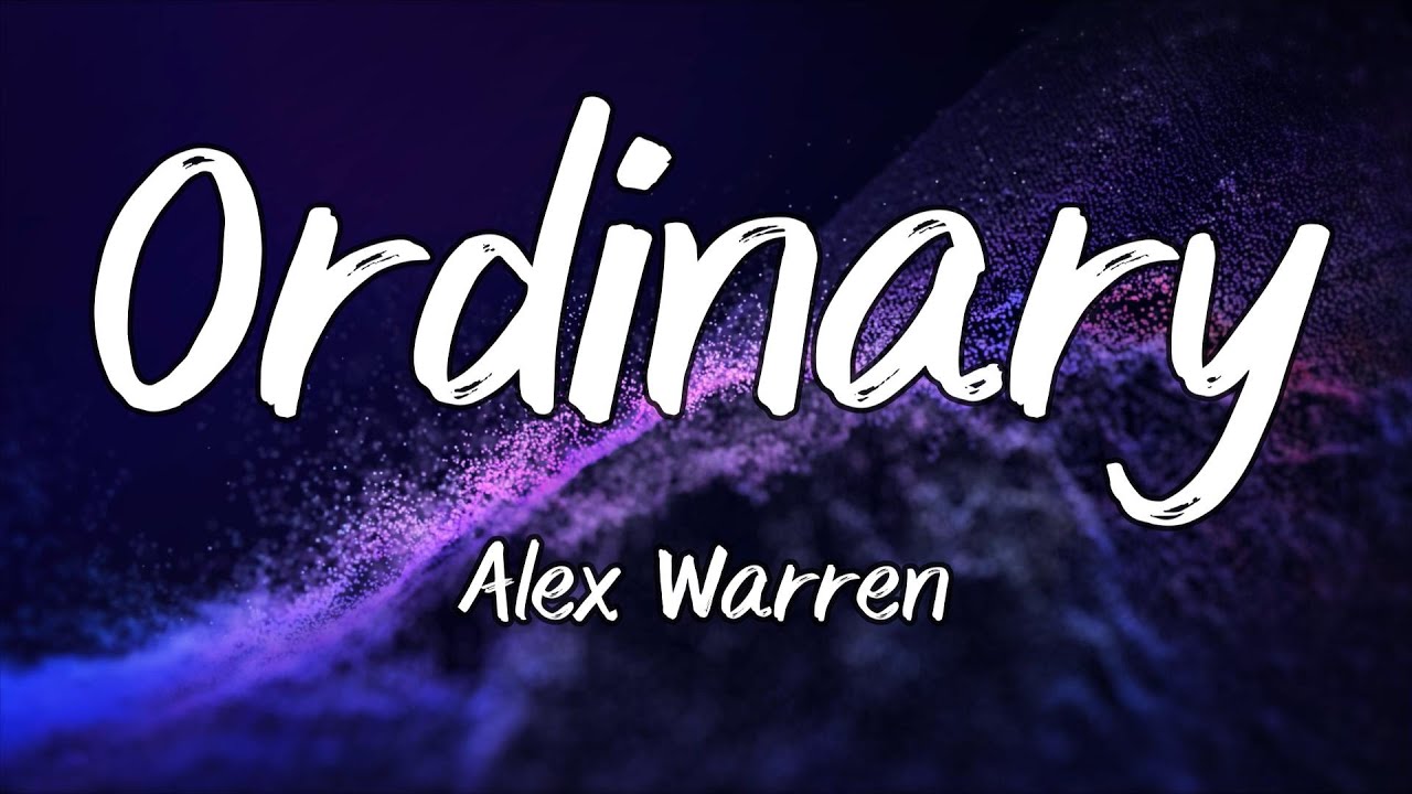 Alex Warren - Ordinary (Instrumental) - YouTube