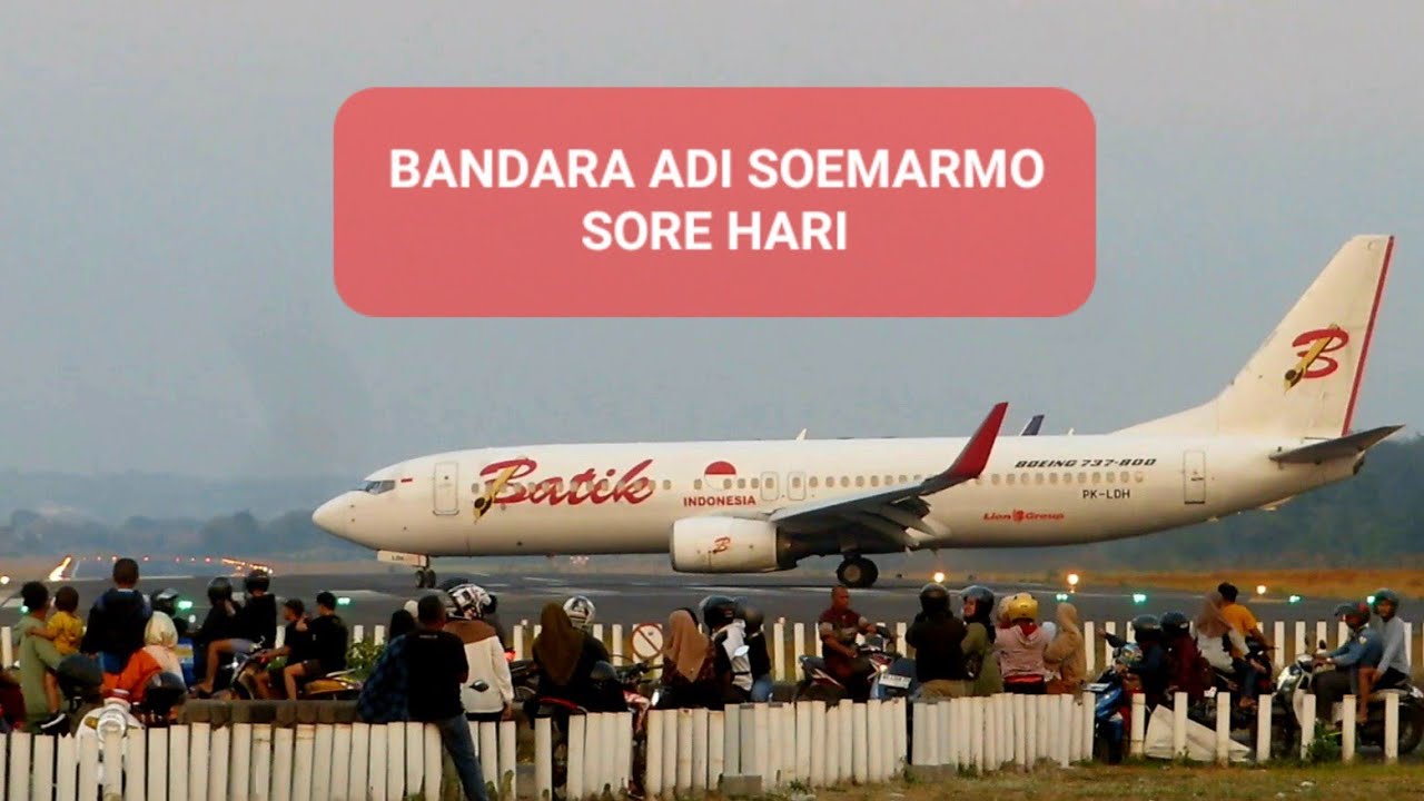 Lihat Pesawat Landing & Take Off Sore Hari || Plane Spotting Solo 2024 ...