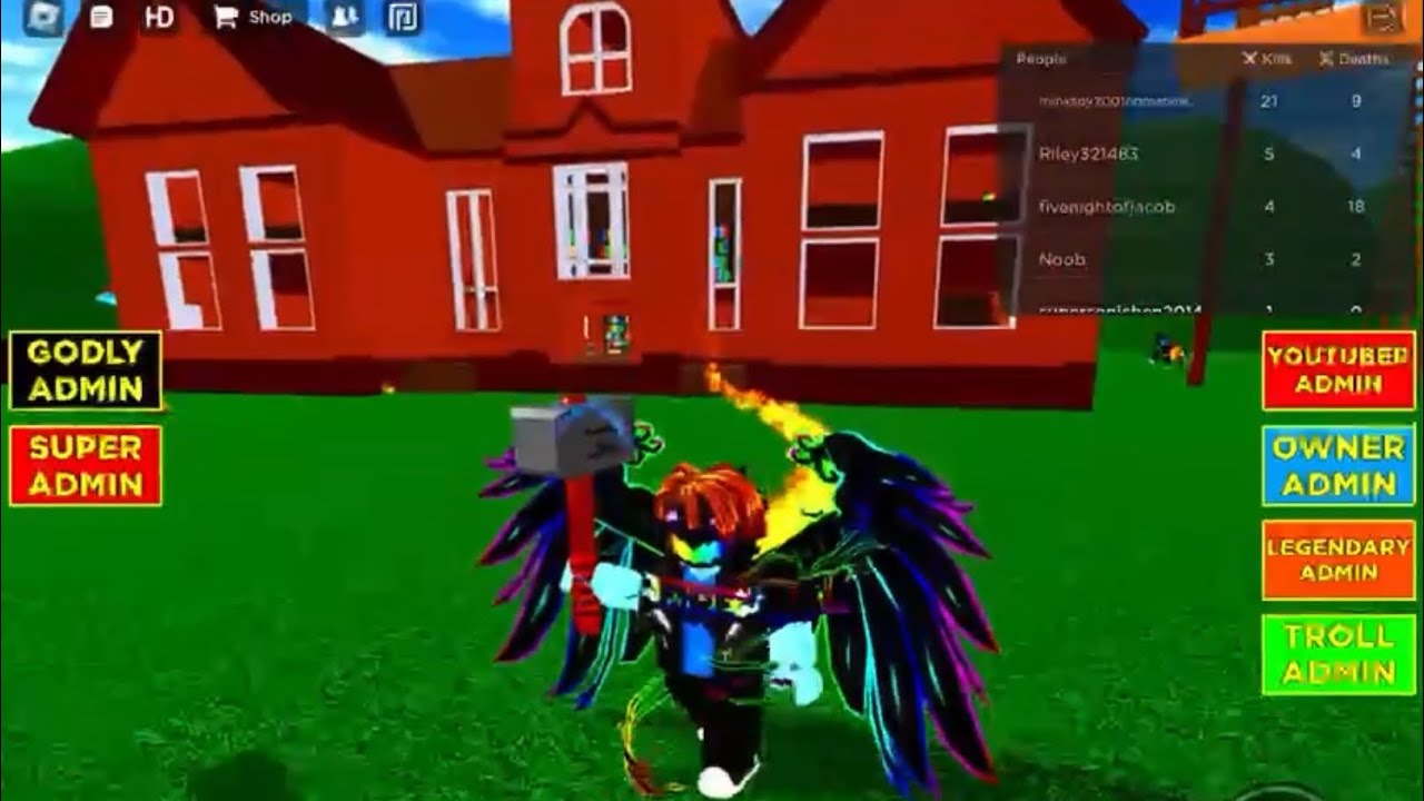I became da top player on Roblox Free Admin - YouTube
