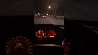 BMW E66 730Li Active cruise control test