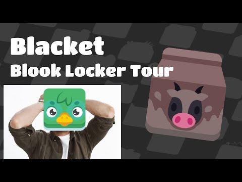 Blacket Blook Locker Tour! - YouTube