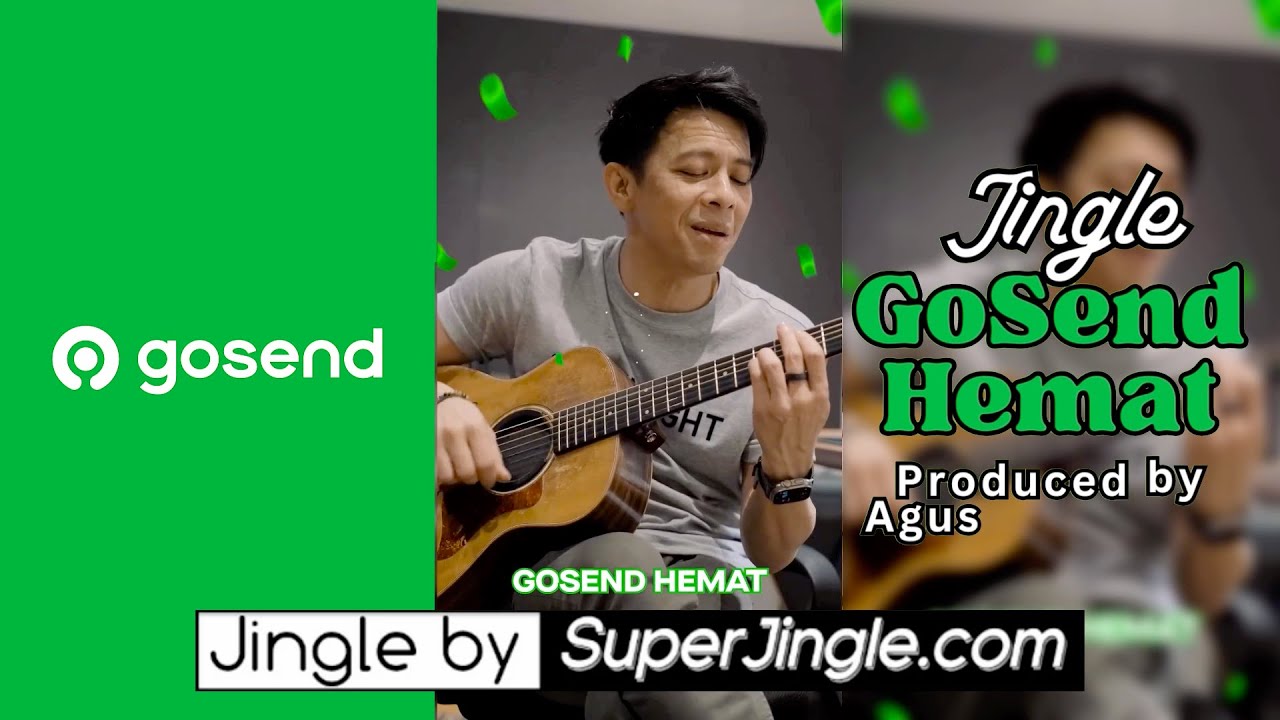 Jingle GoSend HEMAT (Gojek) by Agus Hardiman (SuperJingle) - YouTube