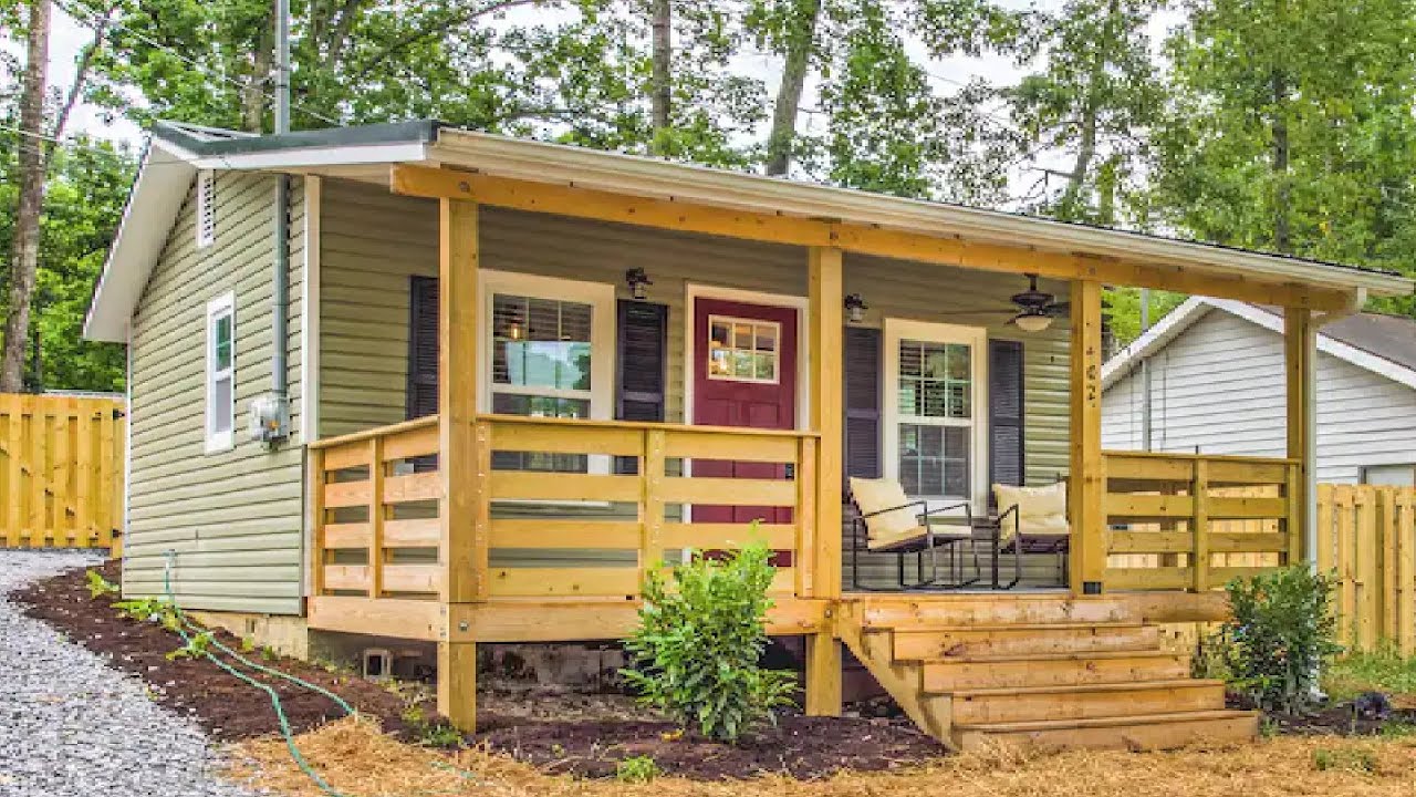 Amazing Affordable Tiny Dam House at Douglas Lake - YouTube