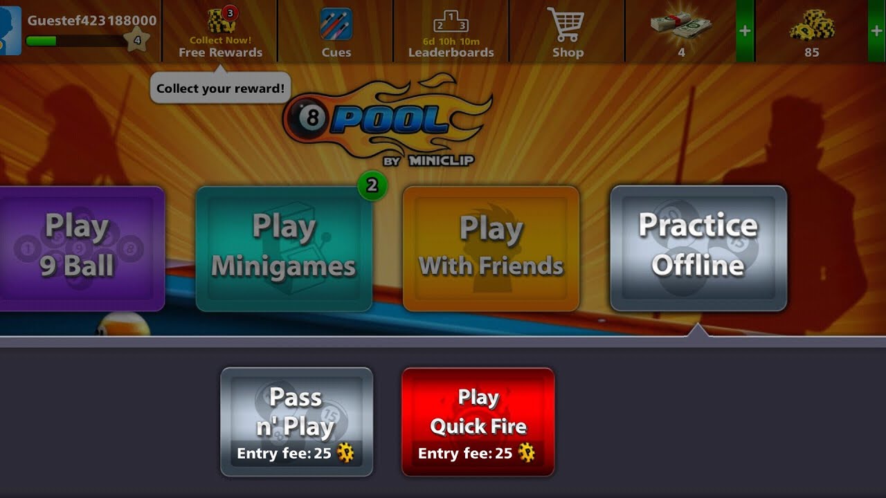 How To Play 8 Ball Pool Practice Mode And Do Practice To Get Perfect ...