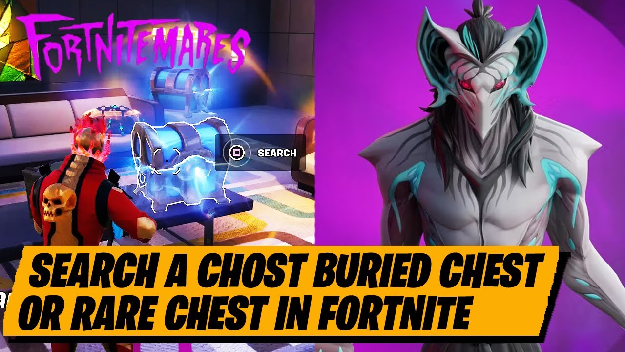 How to Easily Search a Ghost Buried Chest or Rare Chest in Fortnite ...