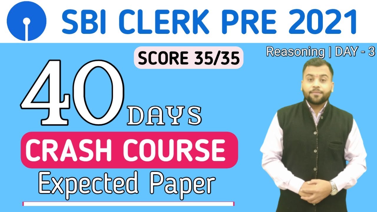 SBI Clerk Junior Associate Preparation 2021 SBI CLERK Reasoning sbi-clerk-junior-associate-preparation-2021-sbi-clerk-reasoning