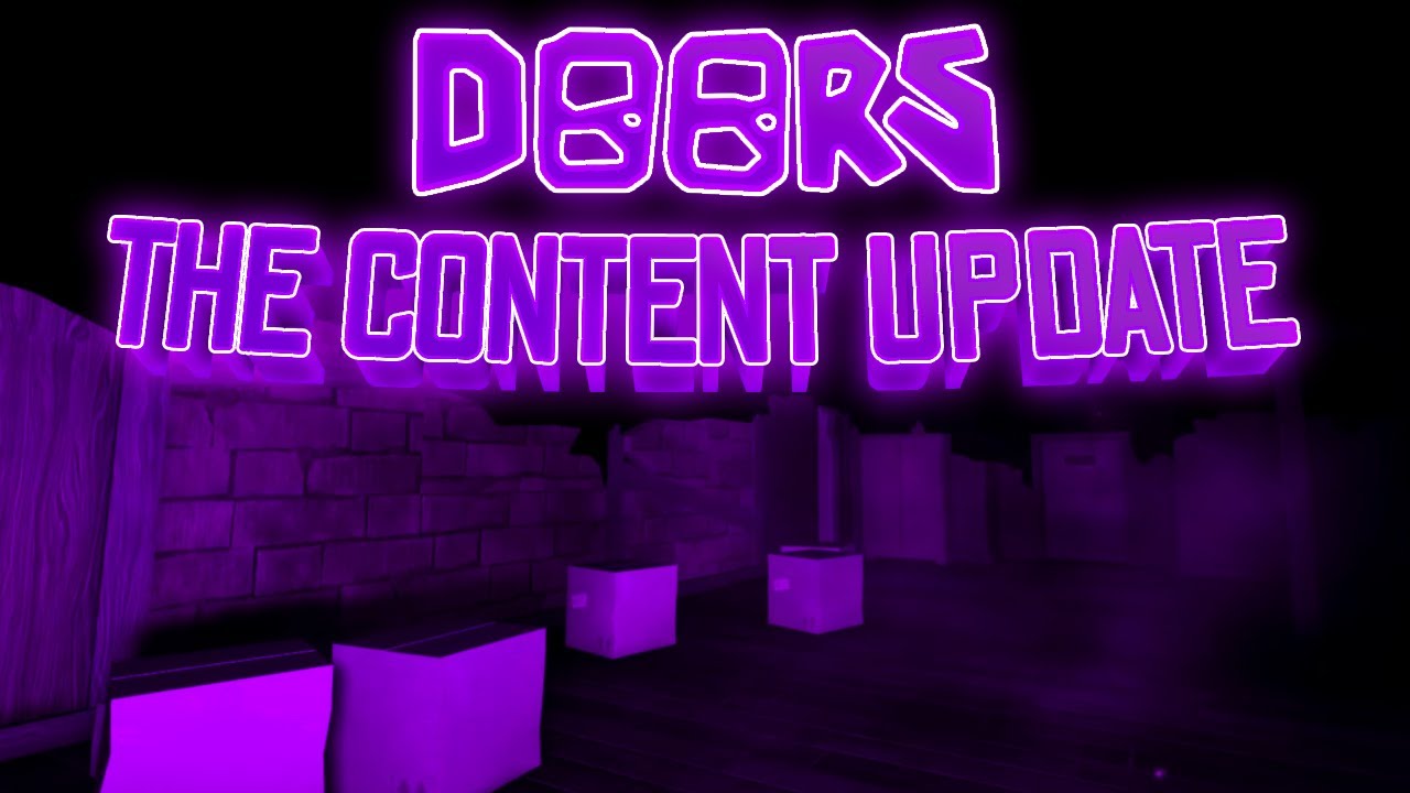 ROBLOX DOORS: THE CONTENT UPDATE (NEW UPDATE, ADMIN PANEL, ETC) - YouTube