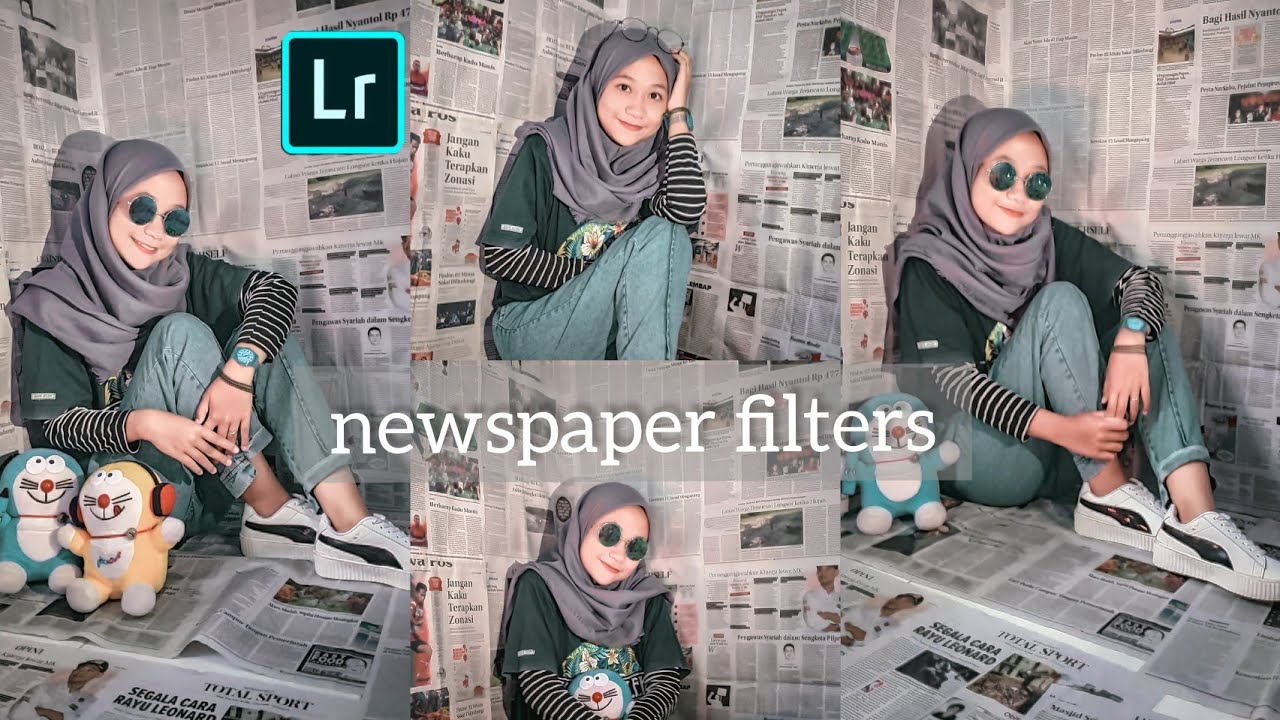 Lightroom tutorial: cara edit foto newspaper filter | Lightroom android ...