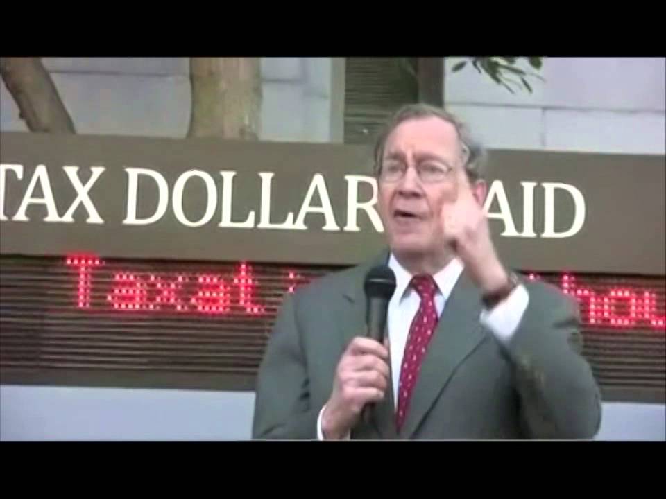 Peter Edelman: Save Our Safety Net Rally - YouTube
