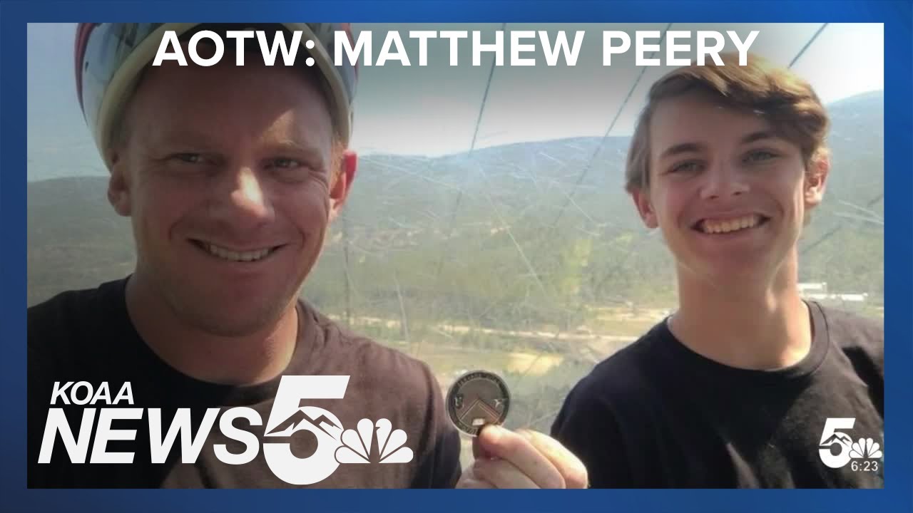 Athlete of the Week : Matthew Peery - YouTube