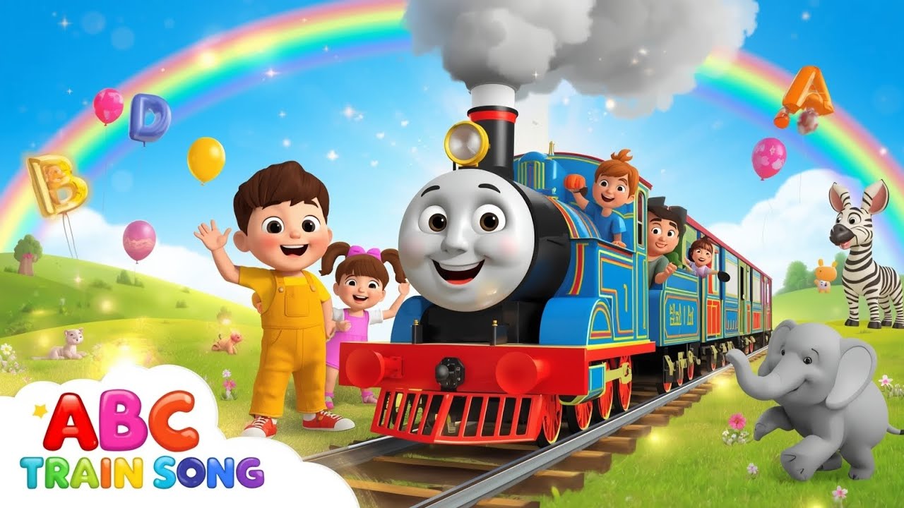 ABC train song | Nursery Rhymes & Kids song - YouTube