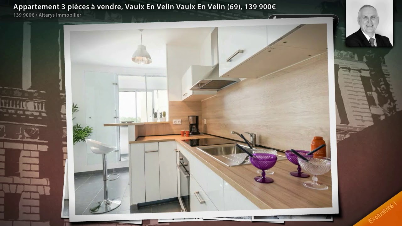 Appartement 3 pièces à vendre, Vaulx En Velin Vaulx En Velin (69), 139 ...
