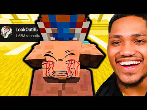 Minecraft But Villagers Are VIOLATED.. (LookOut3d)