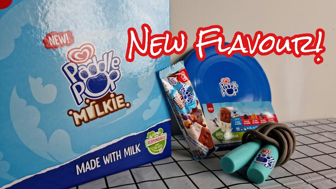 New Flavour: Paddle Pop #Milkie - YouTube