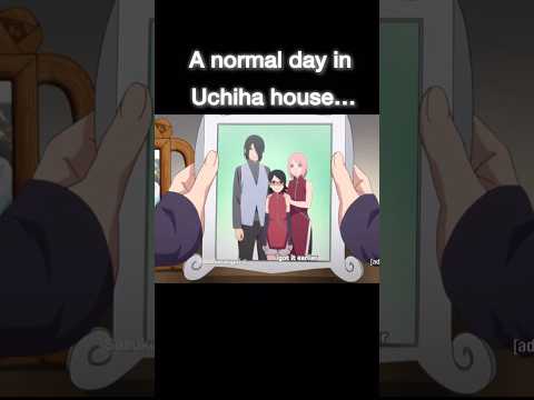 Sarada got the picture of Uchiha family✨