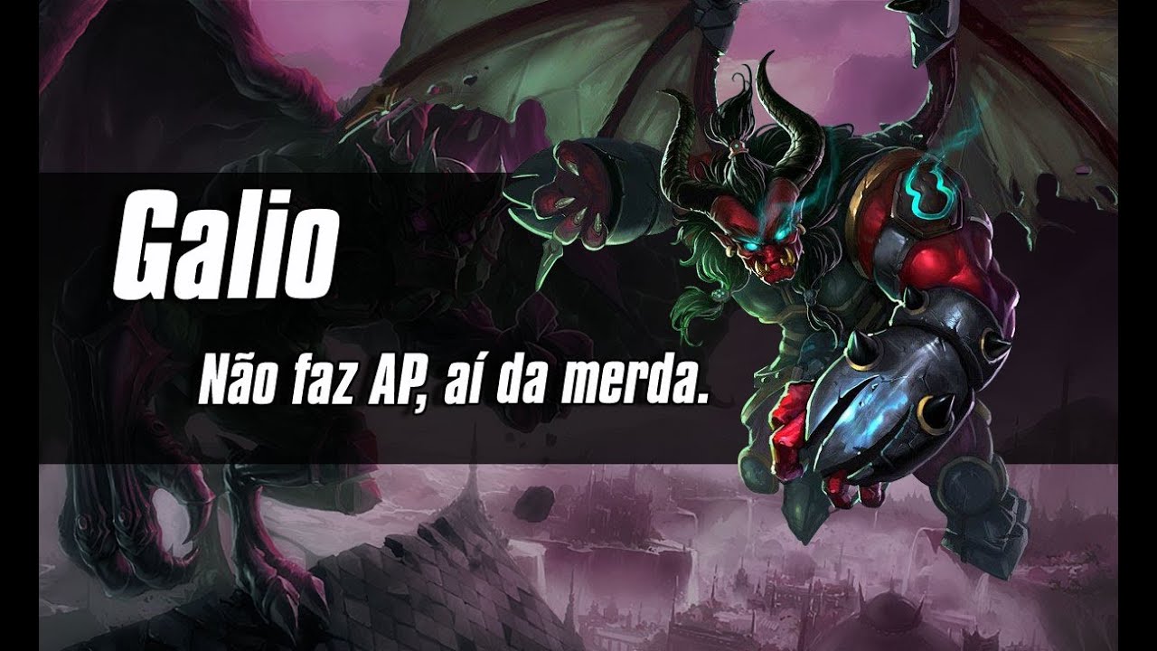 League of Legends - Galio (Português - BR) - YouTube