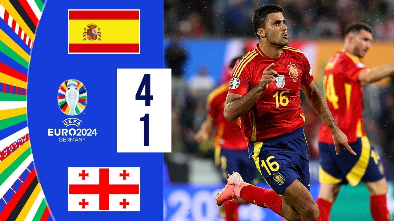 Spain vs Georgia 4-1 | All Goals & Highlights | UEFA EURO 2024 GERMANY ...