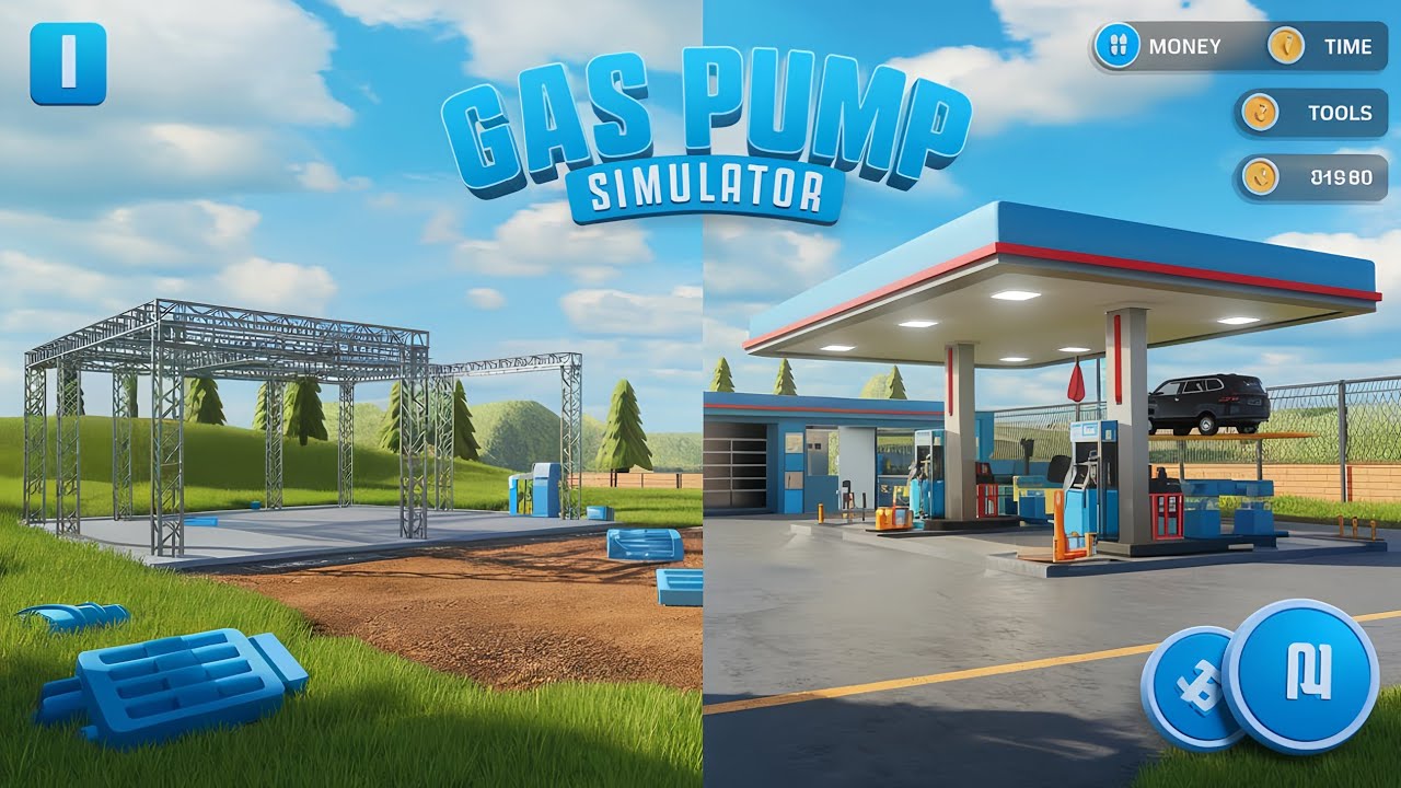 Gas Station business Simulator (MAX LEVEL) Fully Upgrade! | Upgrade My ...