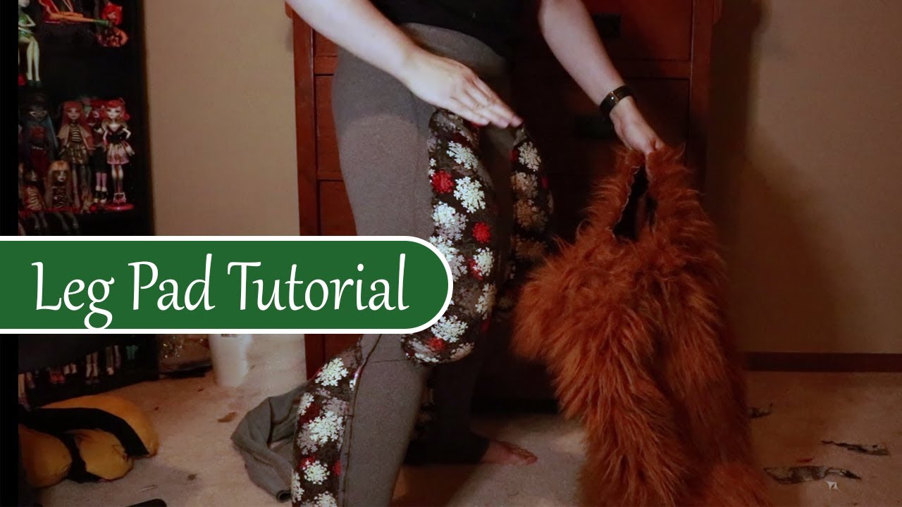 Faun Leg Padding Tutorial For Digitigrade Fursuit Pants Youtube