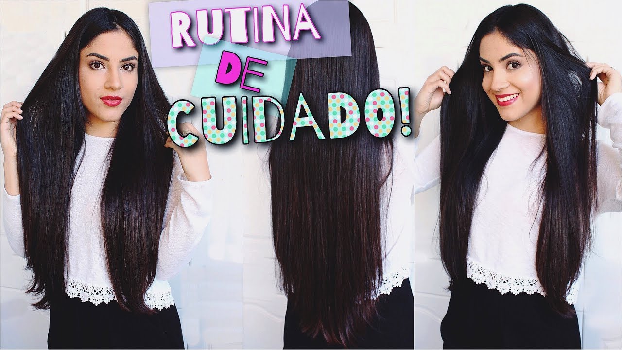 Rutina De Cabello Largo Y Sano FÁcil Natalia Julia Youtube