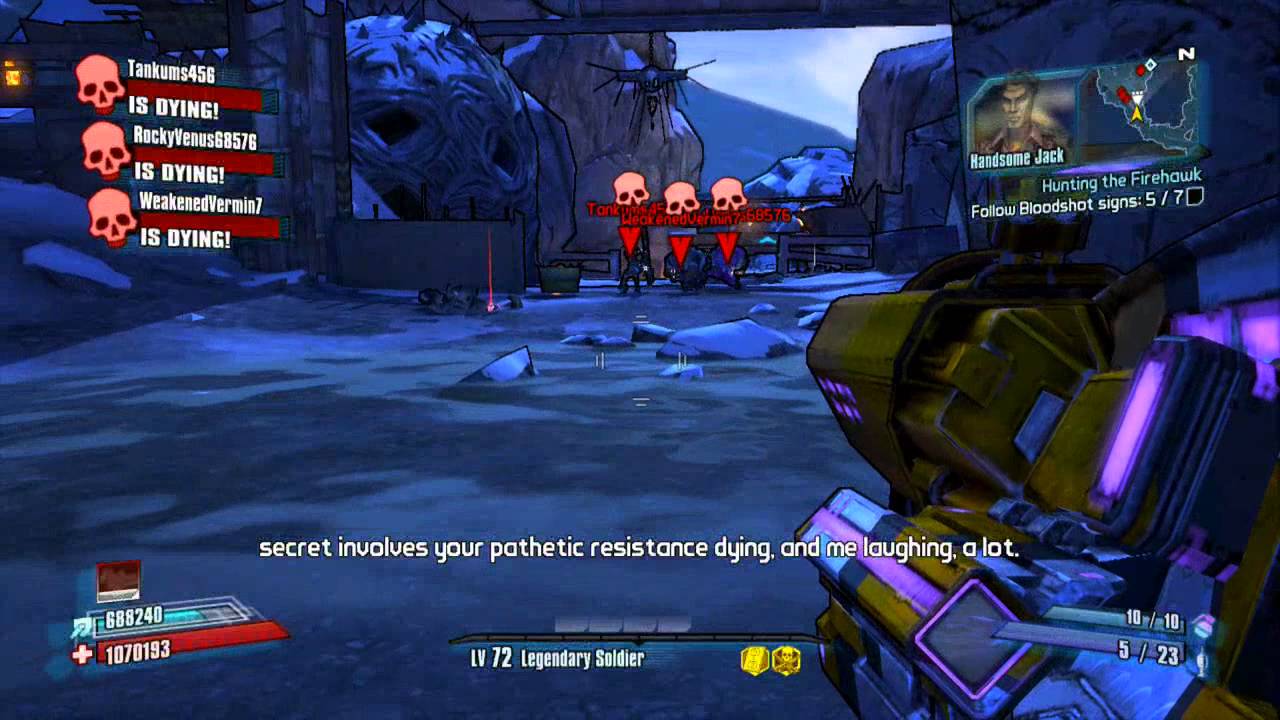 Borderlands 2 WATCH THE BARRELS - YouTube