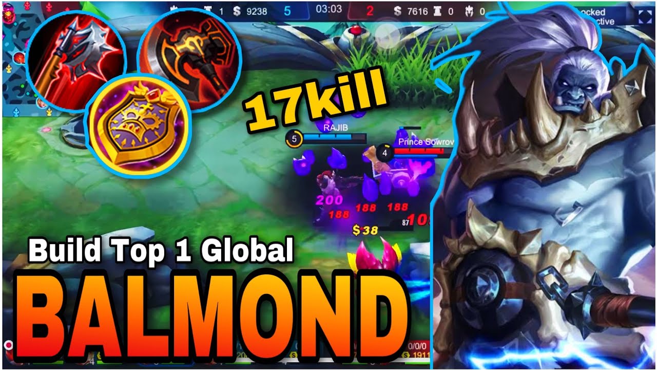 17 Kills !! Balmond Best Build 2022 - Balmond Top 1 Global || MLBB ...