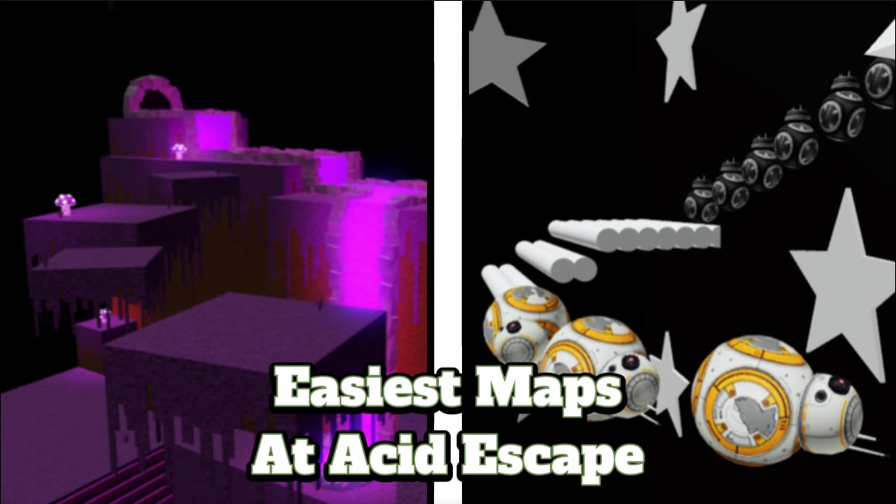 Easiest Maps At Acid Escape (WITH NEW AUDIO) - YouTube