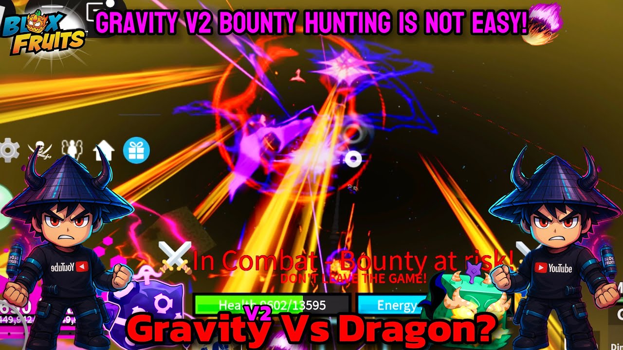 GRAVITY V2 IS TOO STRONG!💪🏼💀|| BOUNTY HUNTING || BLOX FRUITS || - YouTube