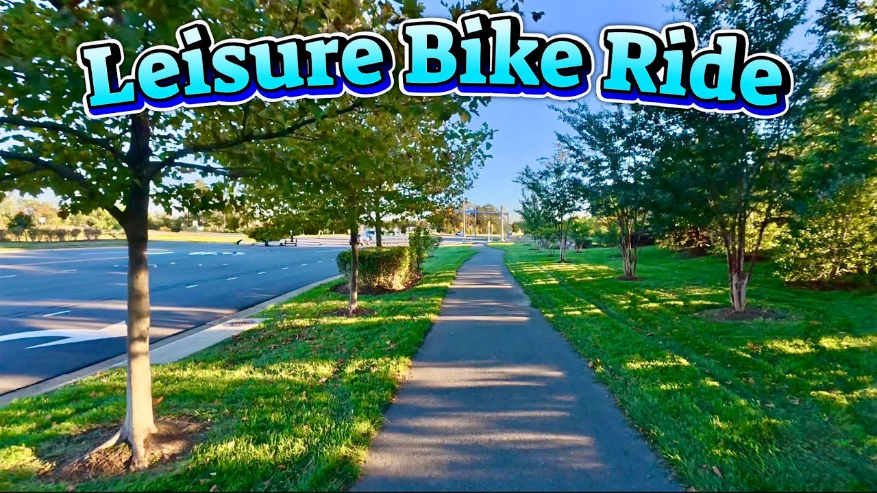 Leisure Evening Bike ride - YouTube