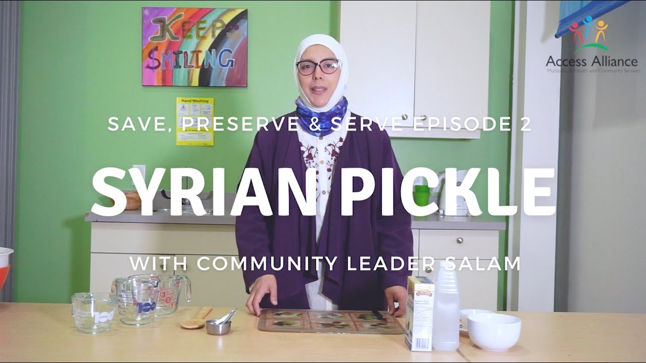 Salam's Syrian Pickles I Save, Preserve & Serve - YouTube