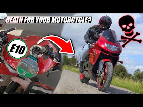 E5 Fuel Is a SCAM | Should You Use E10 In Your Old Motorcycle Instead? (Feat. Kawasaki ZX-9R)