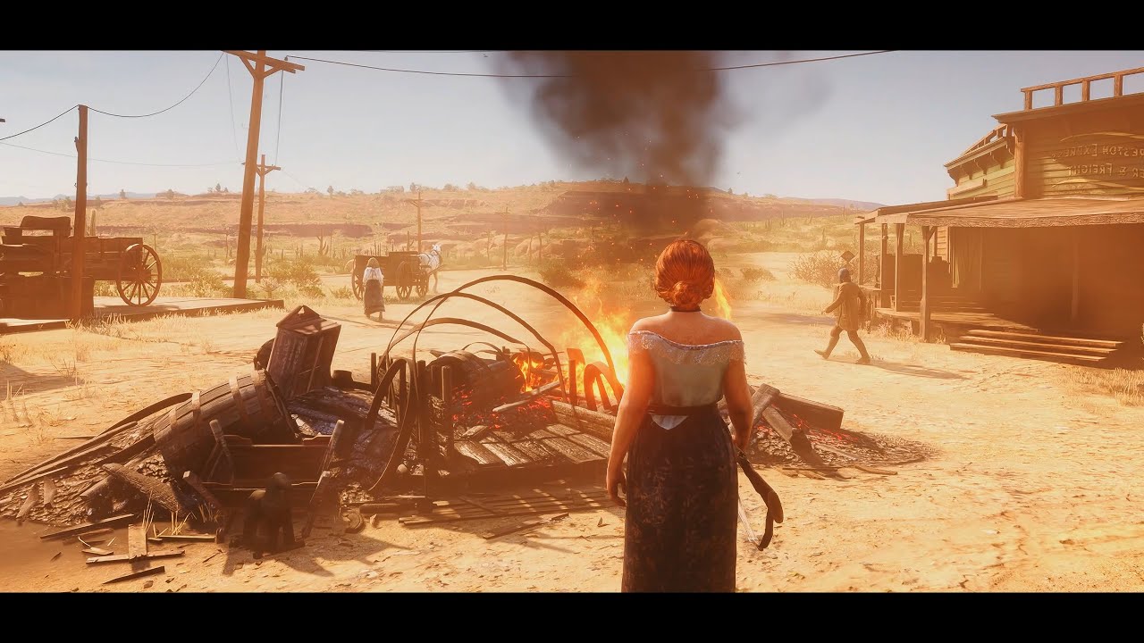 [8K] RDR2 on RTX 3090! Realistic Graphics PC Gameplay - YouTube