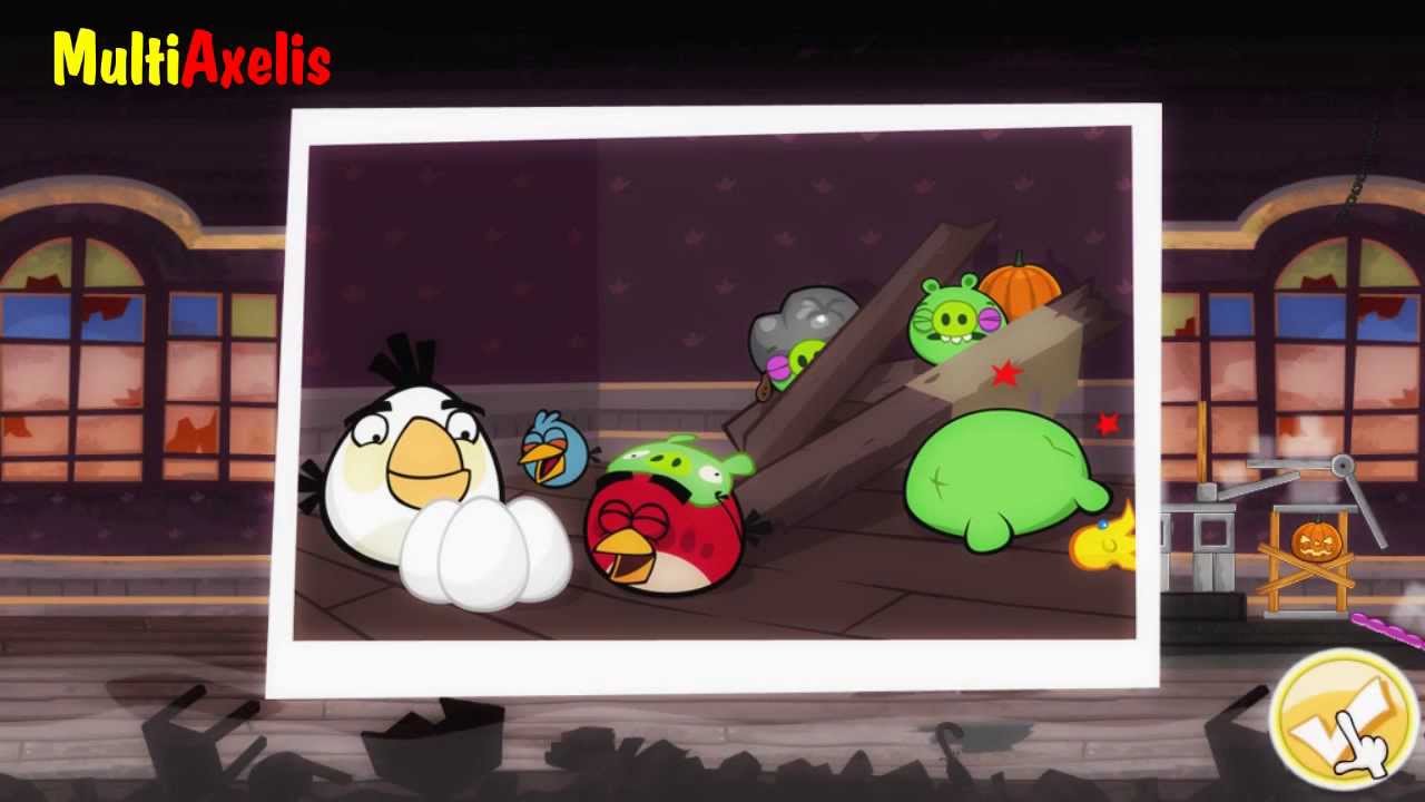 Angry Birds Seasons Haunted Hogs Nivel 2 Parte 2 (ALEX) - YouTube