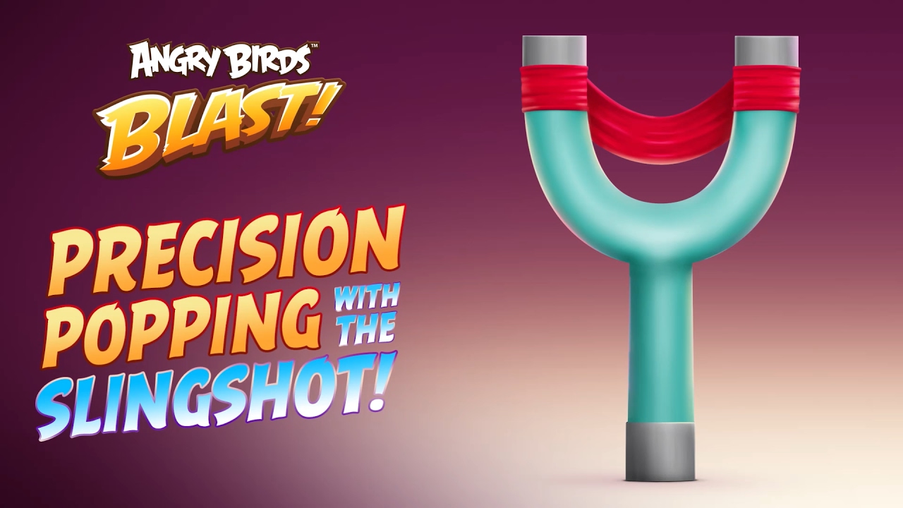 Angry Birds Blast - The Slingshot Booster - YouTube