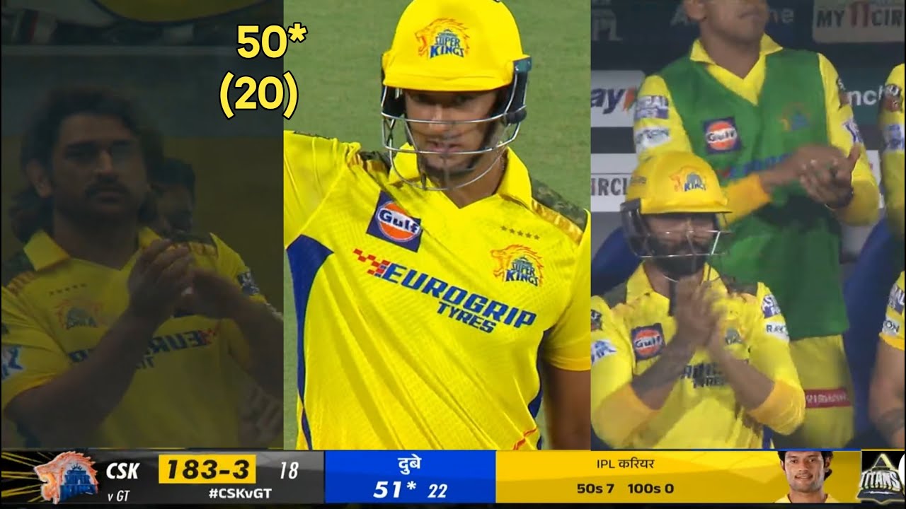 MS Dhoni Gave Standing Ovation With Clapping On Shibam Dubey Half ...
