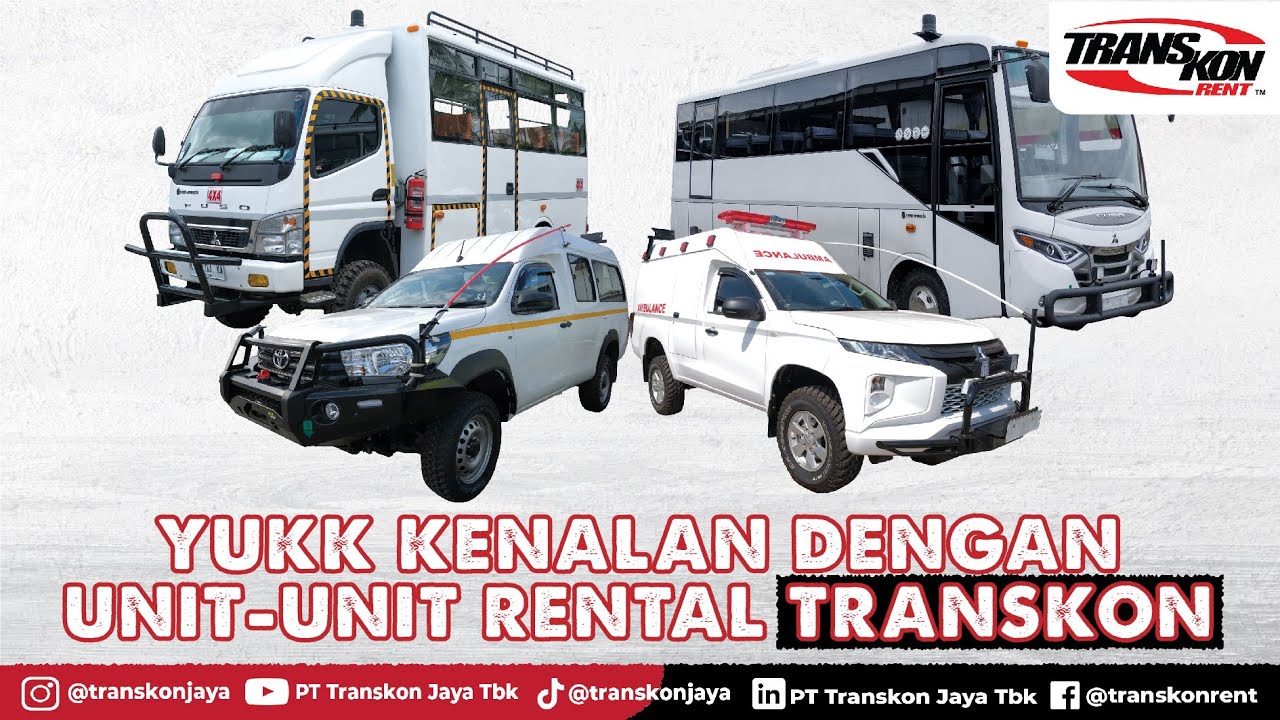 Macam-macam unit yang tersedia di PT Transkon Jaya Tbk - YouTube
