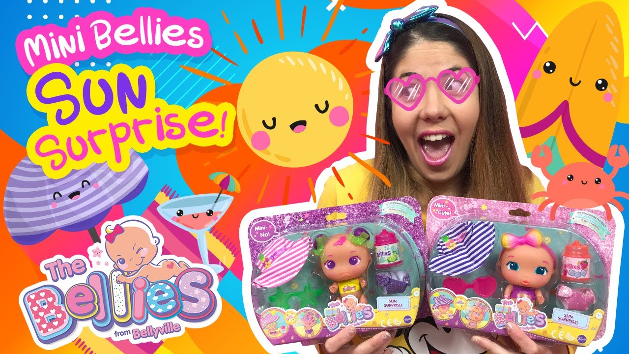 ¡NUEVAS! Mini Bellies SUN SURPRISE☀️👒🕶MINI NO⚡️| MINI CUTE💋[BELLIES de ...