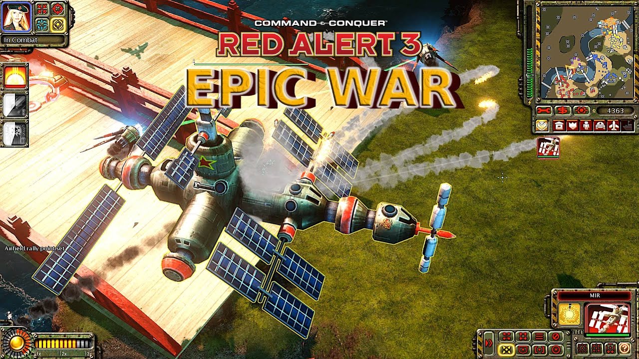 Red Alert 3 Epic War MOD Soviet Gameplay | EPIC MIR & General Kryukov ...