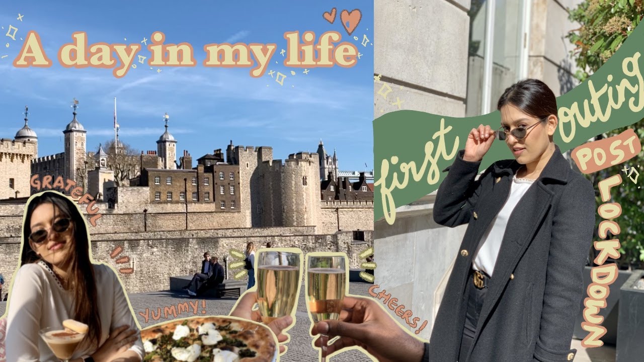 FIRST OUTING POST LOCKDOWN🍕| London Apr, 2021 - YouTube