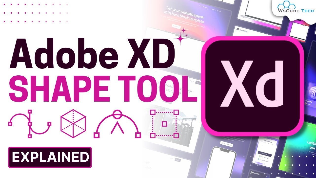 How to Use Ellipse, Circle, Triangle, Polygon & Line in Adobe XD? | Adobe XD Tutorial for ...