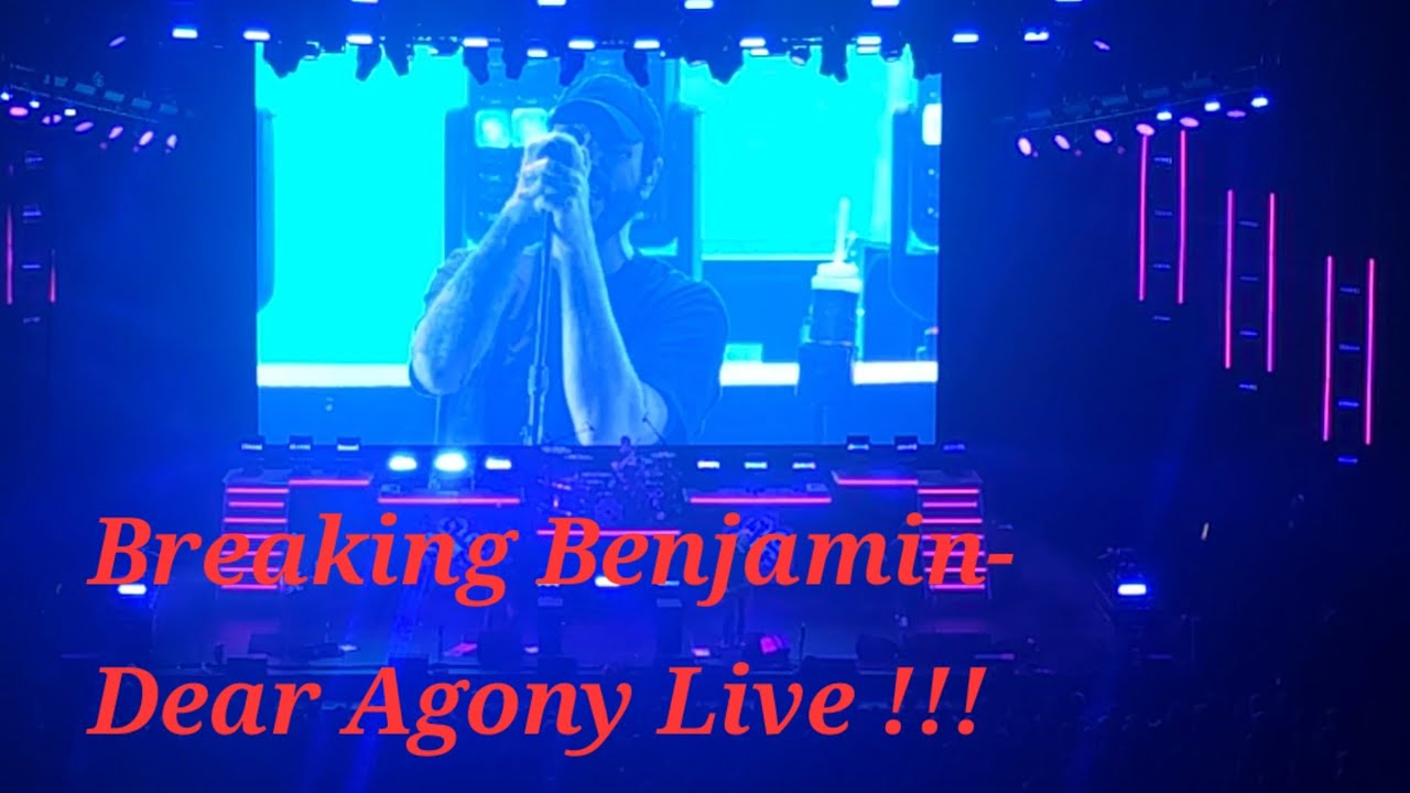Breaking Benjamin- Dear Agony Live Target Center Minneapolis - YouTube