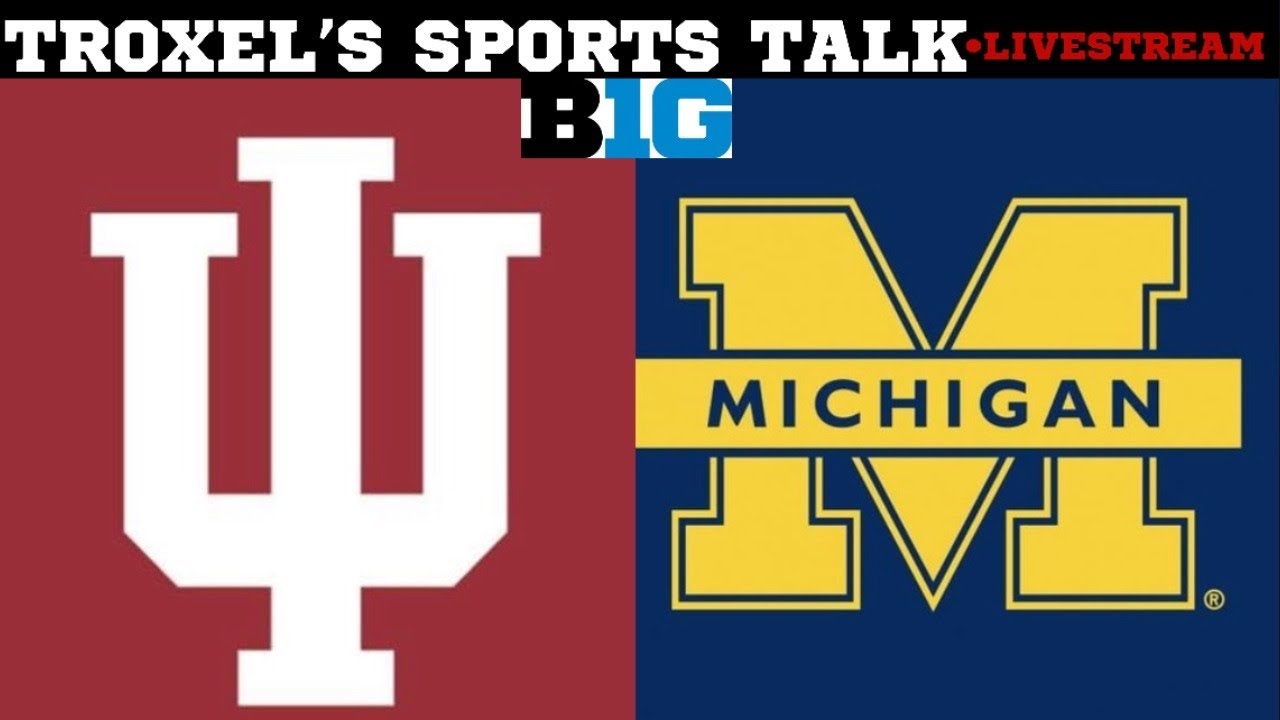 Indiana Hoosiers VS Michigan Wolverines Game Audio/Scoreboard - YouTube