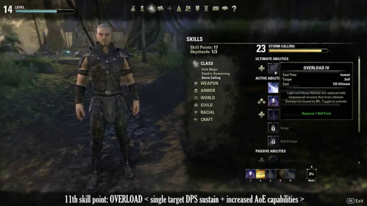 ESO - Sorcerer builds: all you need to know to get you started... - YouTube