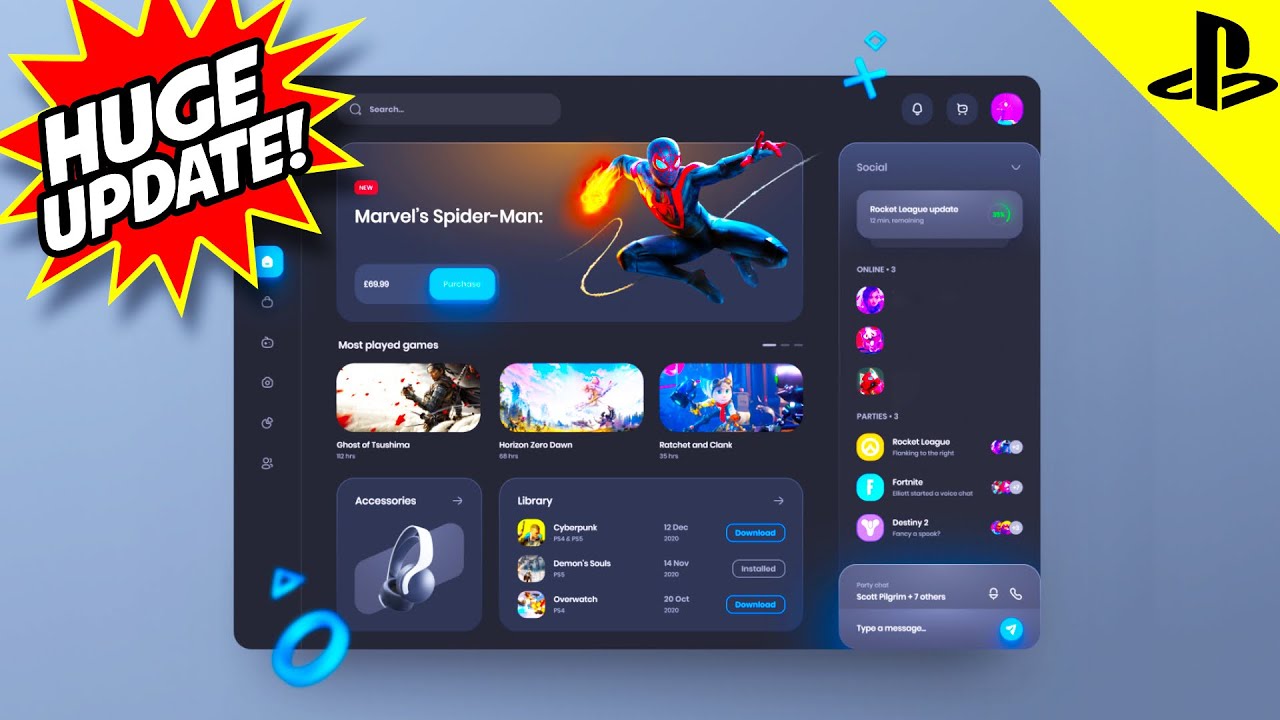 PS5 Software Update! - YouTube