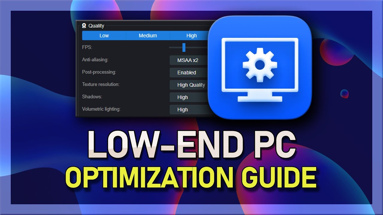 How to Optimize Wallpaper Engine for Low-End PCs or Laptops - YouTube
