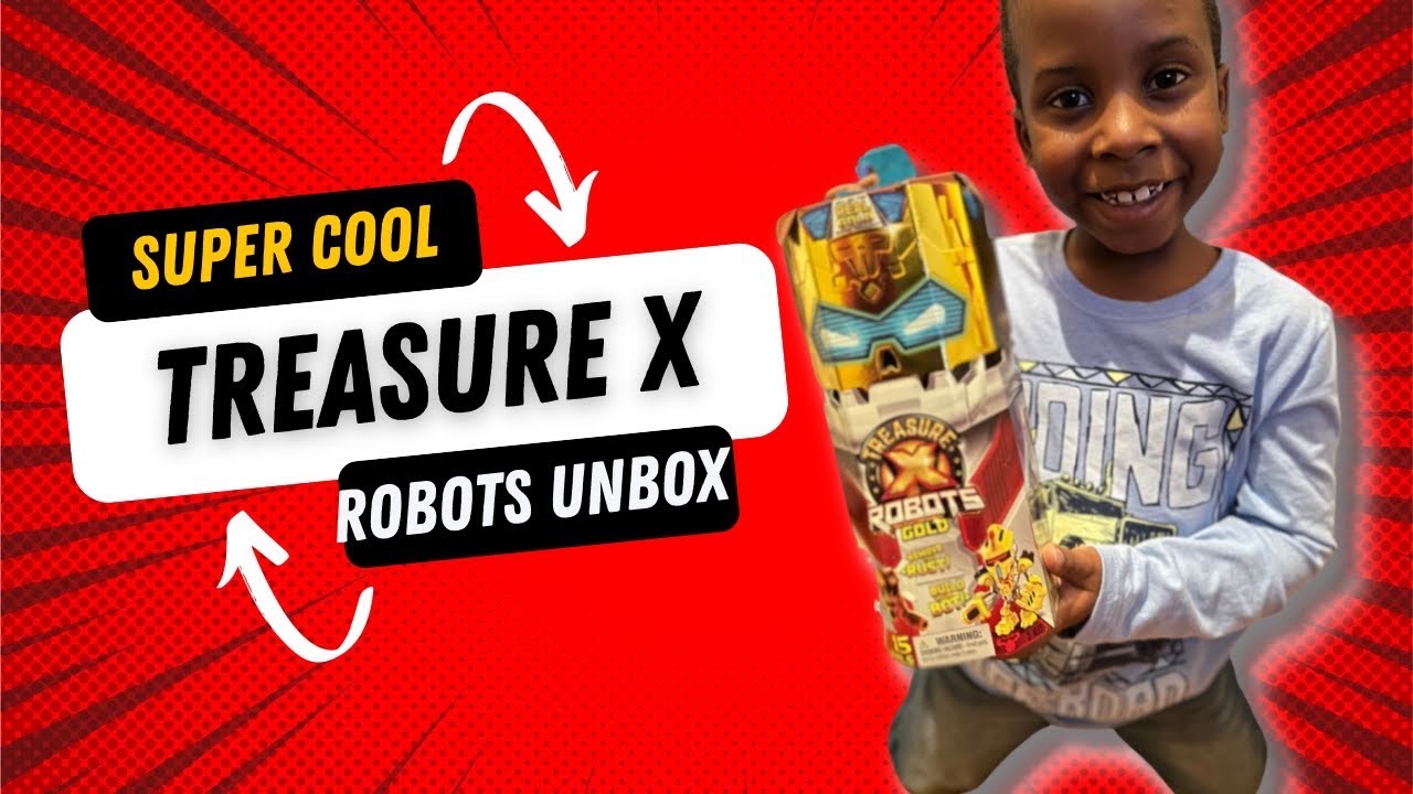 TREASURE X Robots || unboxing || Mikaels Room - YouTube