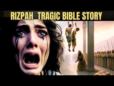 RIZPAH : WHY IS KING DAVID AFTER HER SONS? SAD BIBLE STORY ( Bible ...