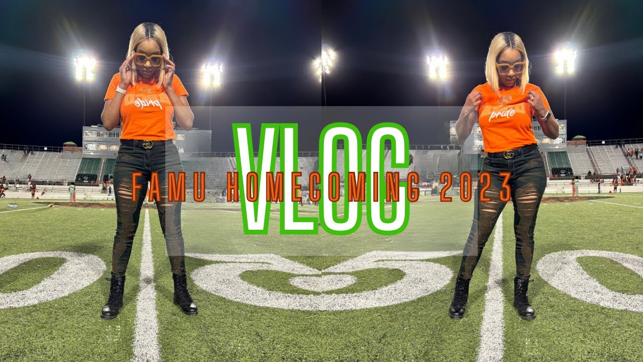 VLOG | FAMU Homecoming 2023 | NPHC Step Show | Halftime Show - YouTube